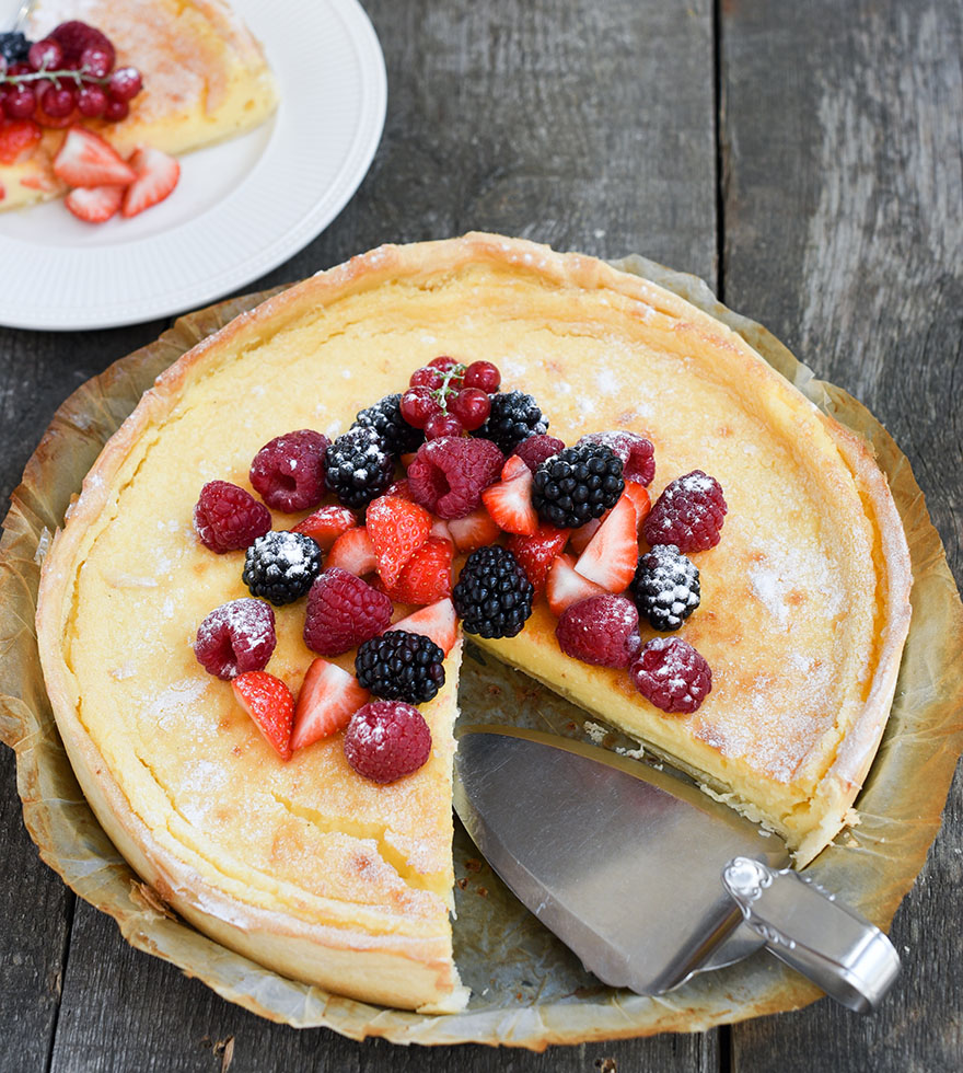 Recept: Cheesecake met rood fruit - Tante Fanny