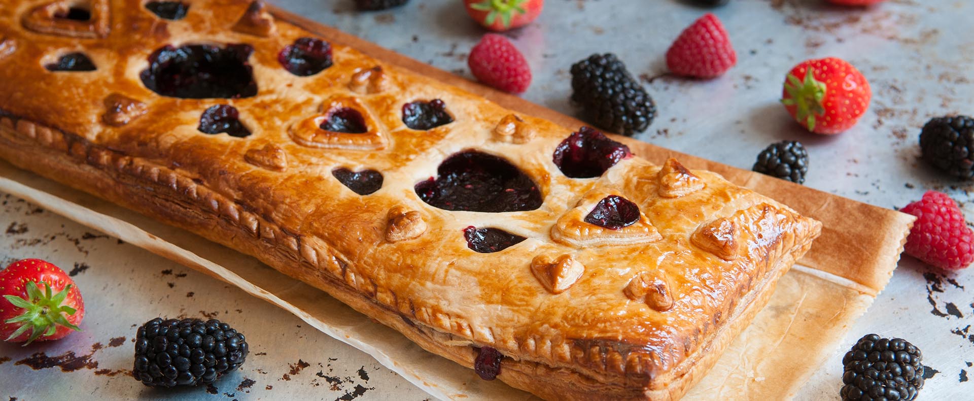 Recept: Strudel met zomerfruit - Keukenatelier en Tante Fanny